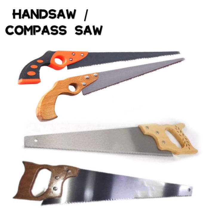Lagareng Kahoy - Handsaw wood/Plastic Hand Saw / Compass saw 16" 18" 20 ...