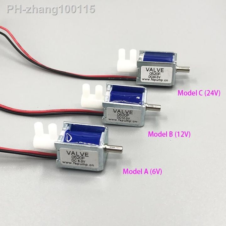 DC 6V/ 12V/ 24V 2-position 3-way Valve Micro Mini Electric DC Solenoid ...