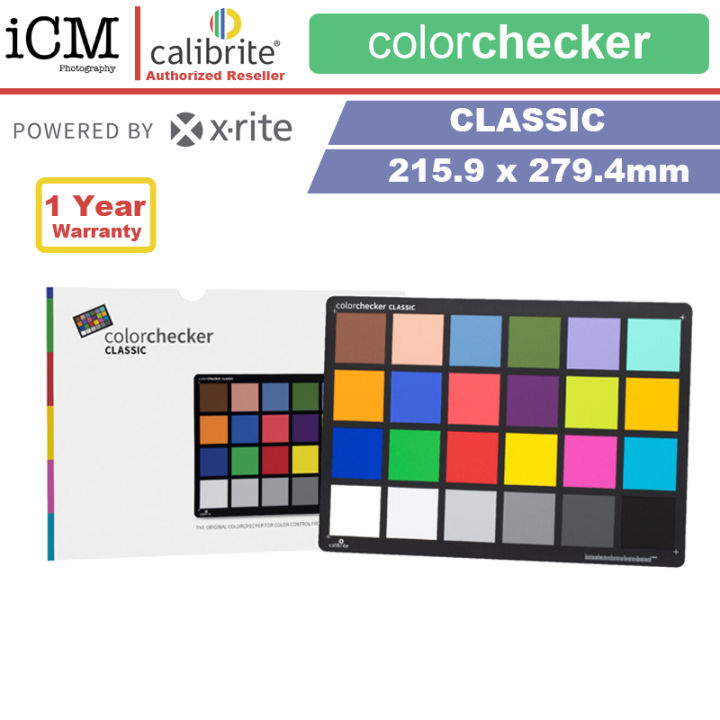 Calibrite Colorchecker Classic - Powered by X-Rite | Lazada Singapore