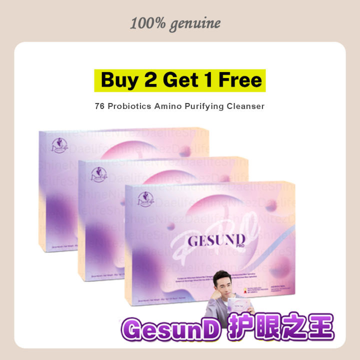 【buy2 free 1】100% original Gesund Pro Daelife x Gesund Pro+ Natural Eye ...