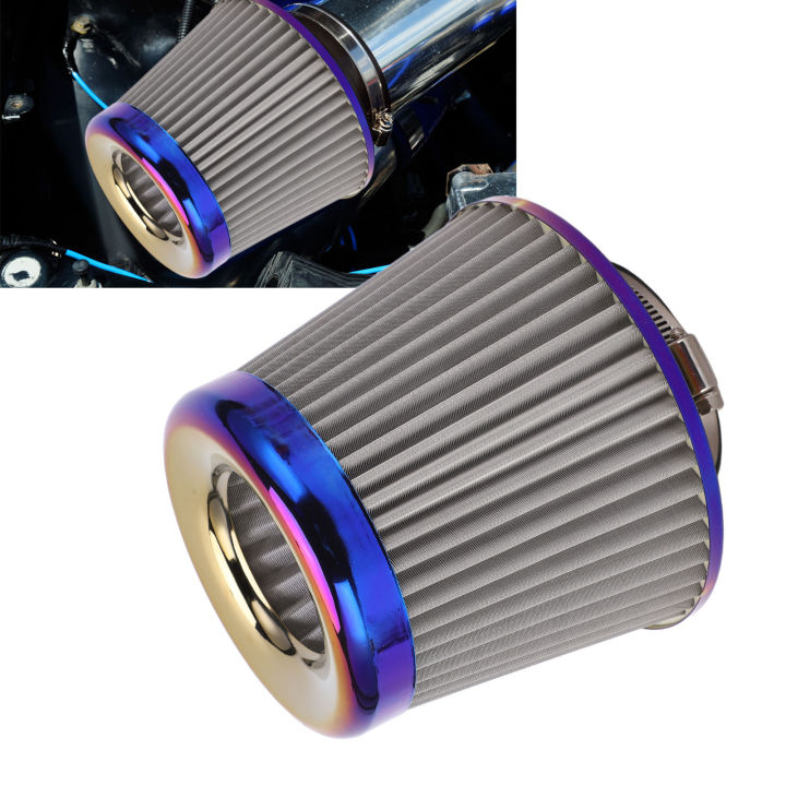 Clamp On Air Filter Inlet Air Filter High Flow for Car | Lazada