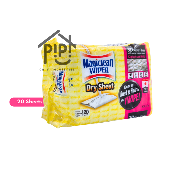 Magiclean Wiper Dry Sheet 20 sheets | Lazada Singapore