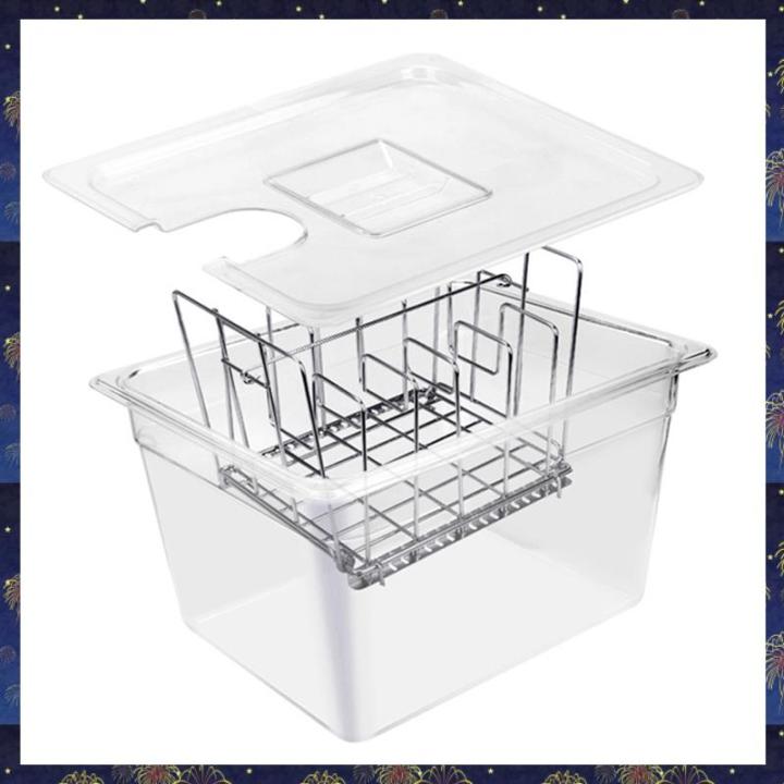 (KFAT) Sous Vide Cooker Machine 11L Container with Stainless Steel Rack ...