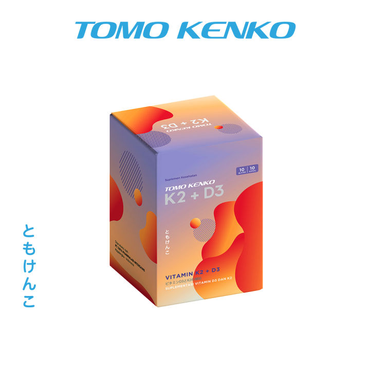 Tomo Kenko Vitamin K2 + D3 400 IU - Sleeve Jantung & Tulang | Lazada Indonesia