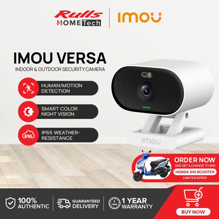 IMOU Versa Indoor & Outdoor Security Camera | Easy to Mount | Smart ...