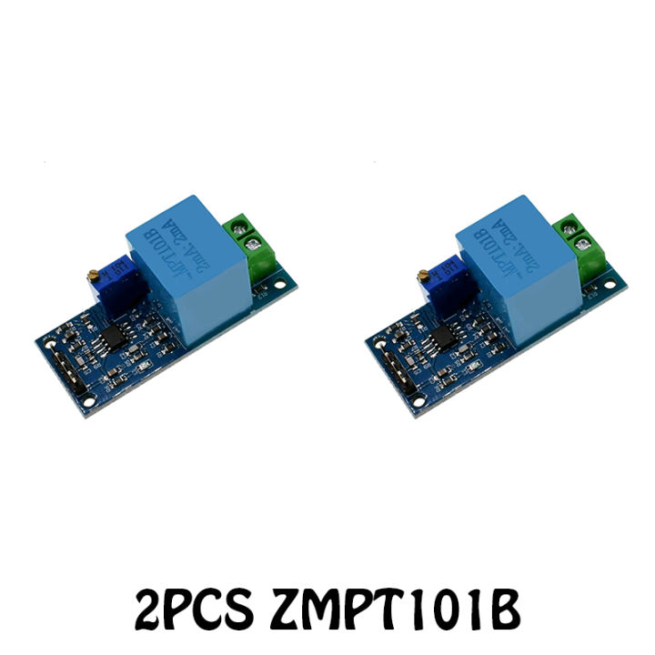 2PCS Voltage transformer module ZMPT101B single-phase AC active output ...