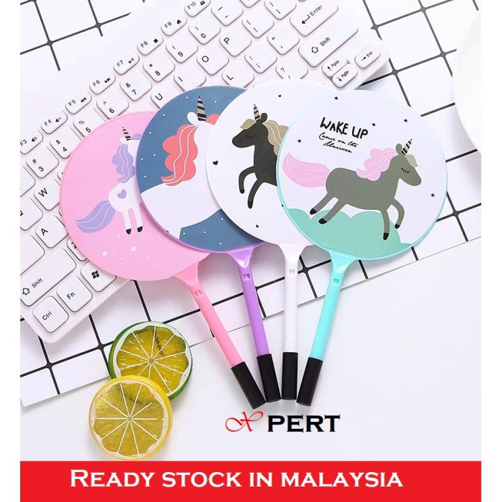 Unicorn 2 in 1 Fan Pen buy 1 get 2 function Kid early learning writing ...
