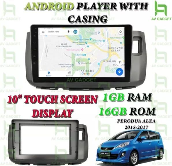 [Free Reverse Camera] Perodua Alza 2015-2017 Lenco 10" Car Android ...
