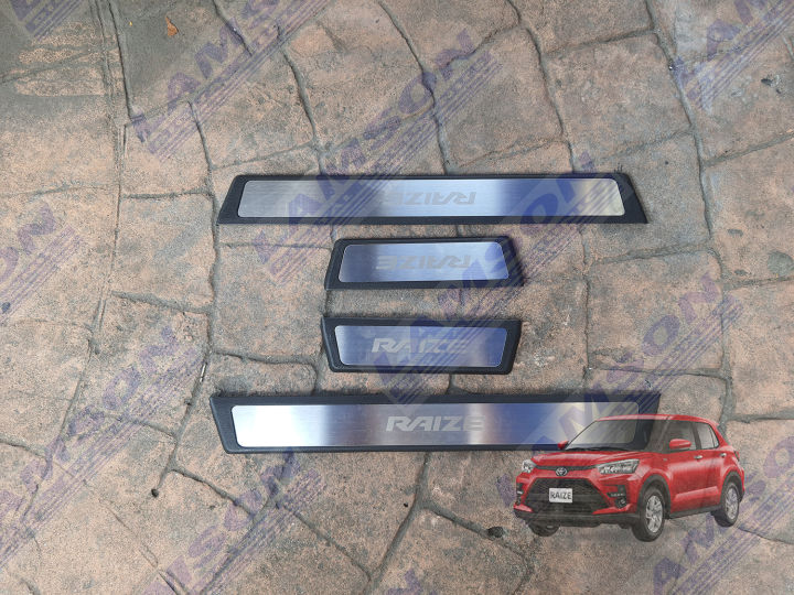 Toyota Raize 2022 - 2024 Side Step Sill Scuff Plates | Lazada PH
