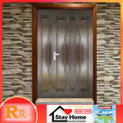 52" x 83" -- RR53-AE Full Solid Wooden Door | Pintu Kayu | Malaysia Door | Pintu Murah | pintu ...