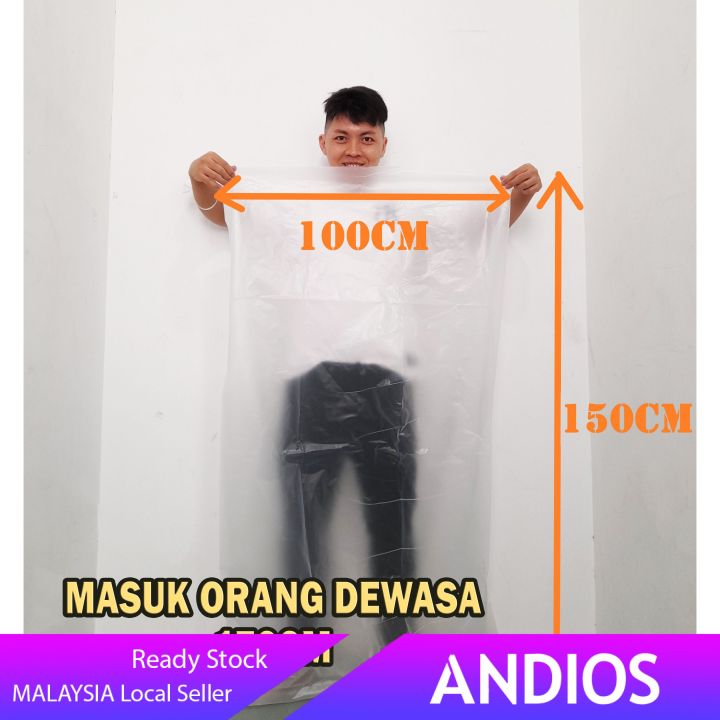 Beg Plastik Besar Heavy Duty Clear Plastic Bag Transparent Packaging ...