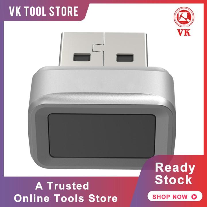 USB Fingerprint Key Reader FIDO U2F Biometric Mini Security Key Dongle ...
