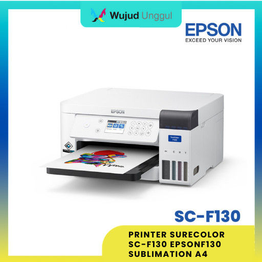 PROMO!! PRINTER SURECOLOR SC-F130 EPSON SURECOLOR F130 SUBLIMATION PRINTER A4 | Lazada Indonesia