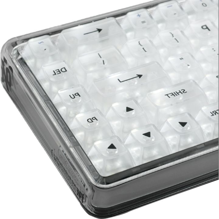 Clear and Stylish Keycaps Transparent PC Keycaps OEM 115Key for ...
