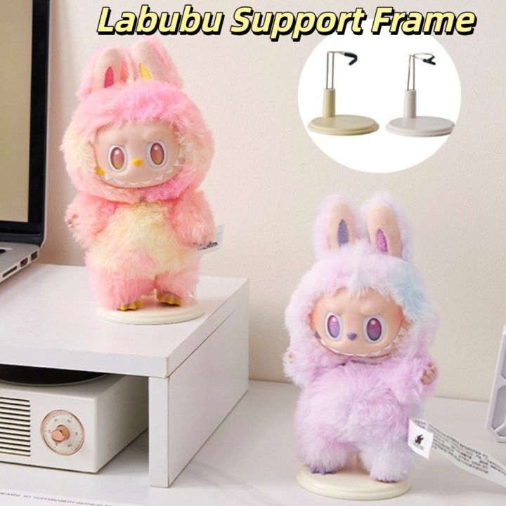 A4QUT 6pcs Prevent Tilting Labubu Display Rack Display Metal Support ...