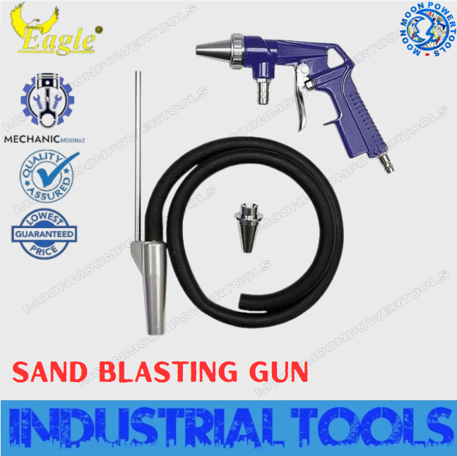 EAGLE Pneumatic Sand Blasting Gun Set Gun Sandblast | Lazada PH