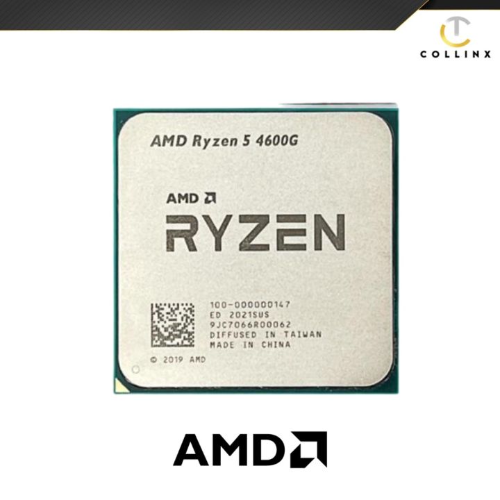 AMD Ryzen 5 4650G Processor Tray Type | Built-in Radeon Vega Graphics 6 ...