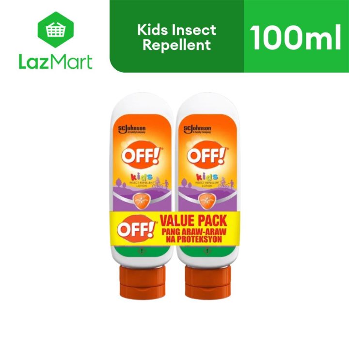 Off Insect Repellent Lotion Kids Twin Pack 100ml | Lazada PH