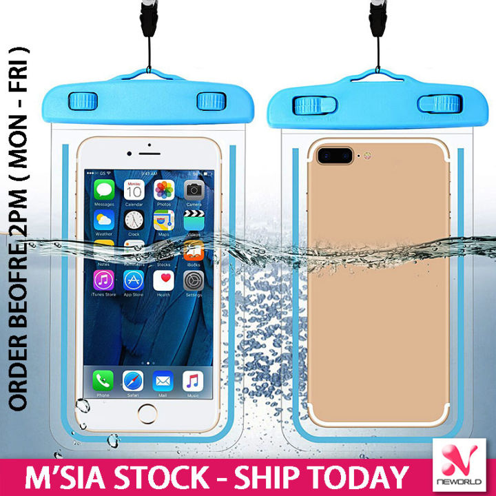 Waterproof Phone Pouch Universal Full View Phone Bag Case Transparent ...