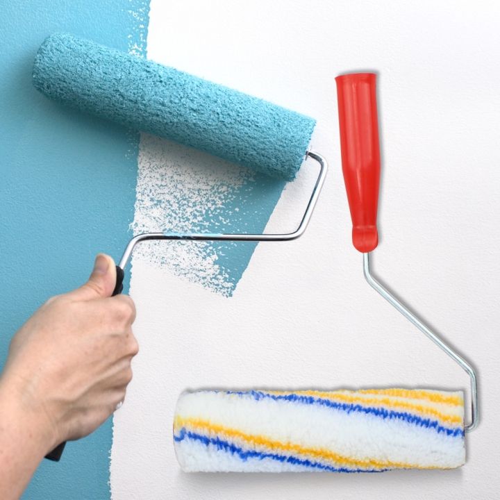 ลูกกลิ้งทาสีพร้อมด้ามจับ ขนาด12mm. รุ่น Painting-roller-plastic-stick ...