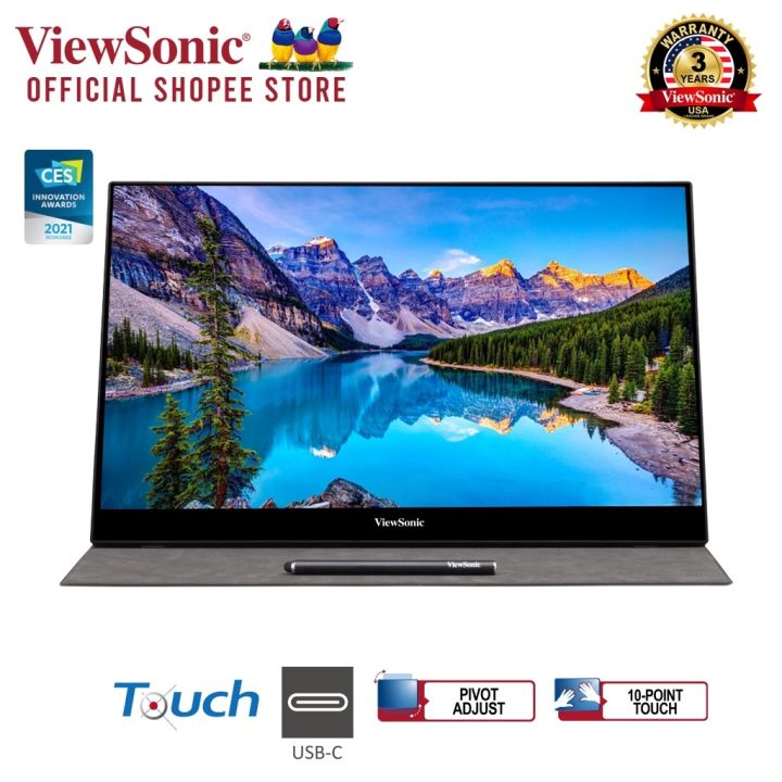 ViewSonic TD1655 16”Touch Portable Monitor | Lazada PH