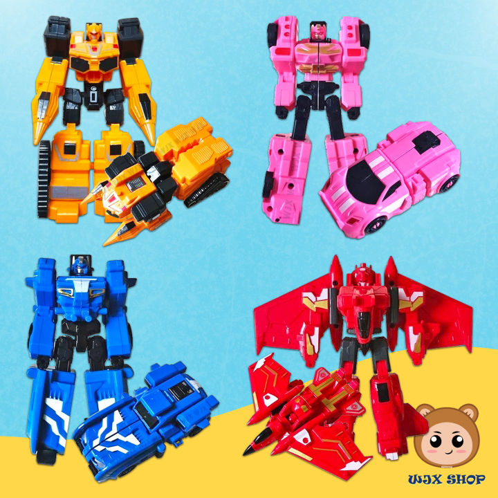 WJX Children Mini Force Agent Sammy Max Volt Lucy Action Figure ...