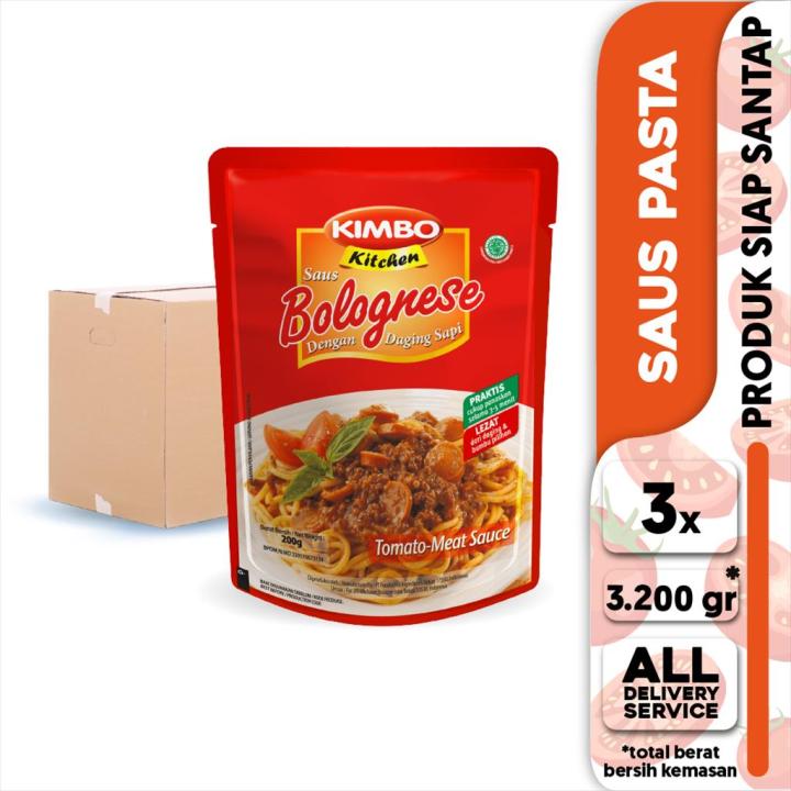 Kimbo Kitchen Bolognese 1 Box [Paket 34] | Lazada Indonesia