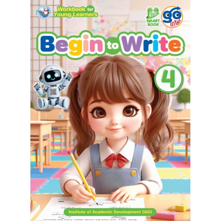Workbook for Young Learners Begin to Write Book 4 | Lazada.co.th