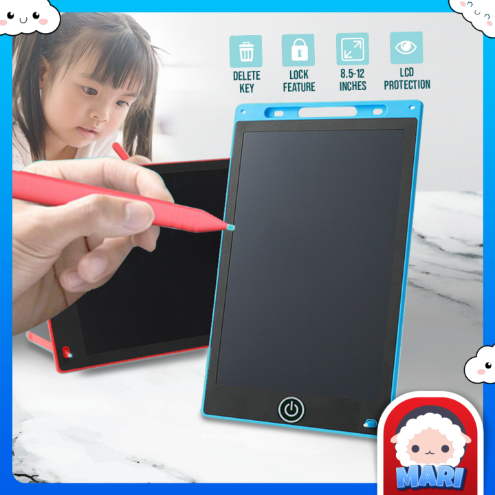 [8 INCH] LCD Screen Multipurpose Mini Drawing Board Graphics Tablet ...