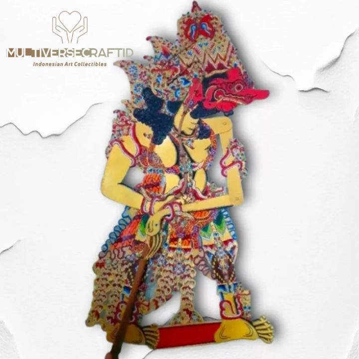 Wayang Kulit Sapi ASLI Dasamuka/Rahwana Alusan Gagrak Kebumen Ukuran ...