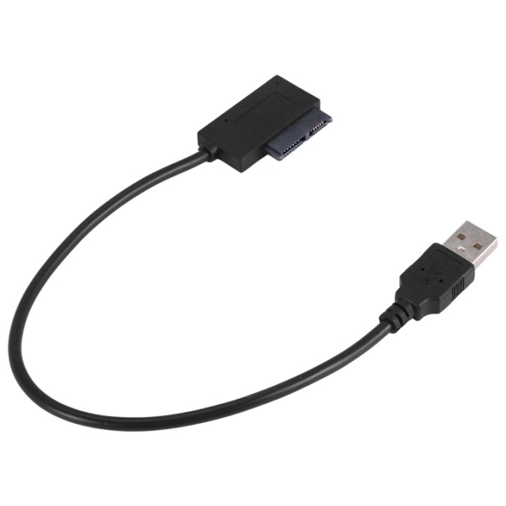 USB Adapter PC 6P+7P CD DVD Rom to USB 2.0 Converter Slimline 13 Pin ...