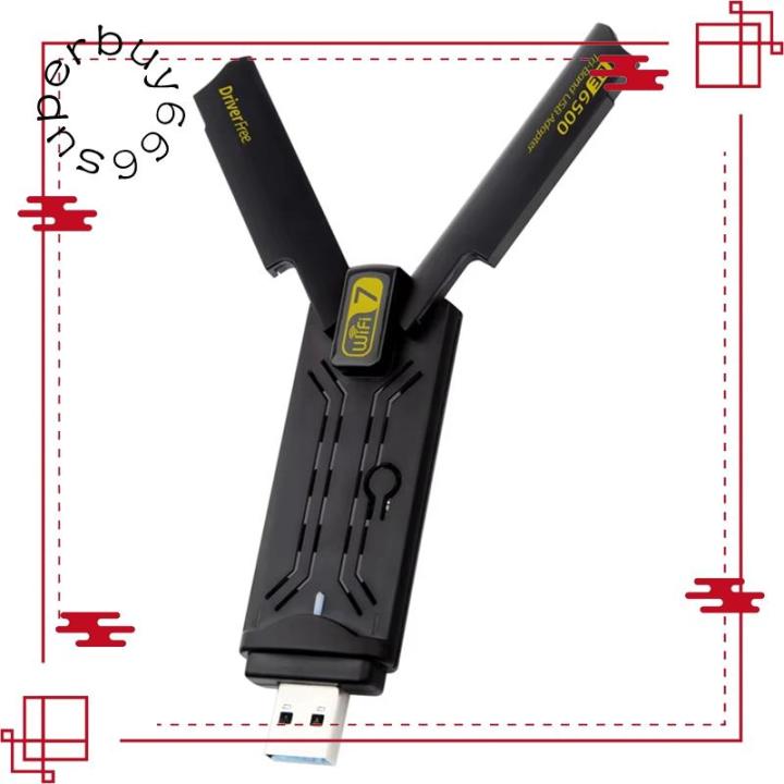 Upgrade WiFi7 BE6500 Tri-Band Wireless Network Card Transceiver WIFI7 ...