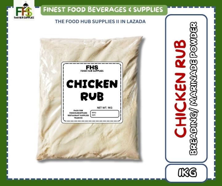 Chicken Rub 1kg - Breading/Marinade Powder | Lazada PH
