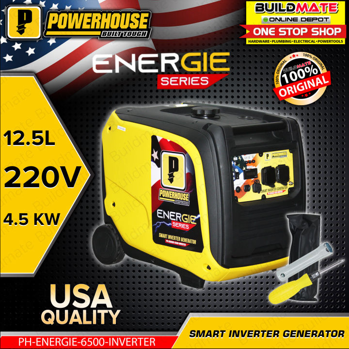 POWERHOUSE ENERGIE SERIES SMART Inverter Gasoline Generator Max Power 4 ...