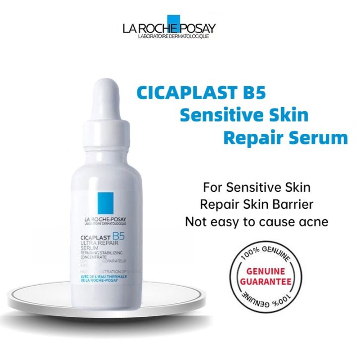 La Roche Posay CICAPLAST B5 Facial Serum For Sensitive Skin Repair ...