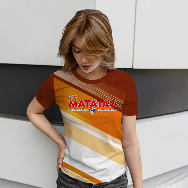 Deped Matatag Full Sublimation Shirt Uniforms Teachers Day T Shirts