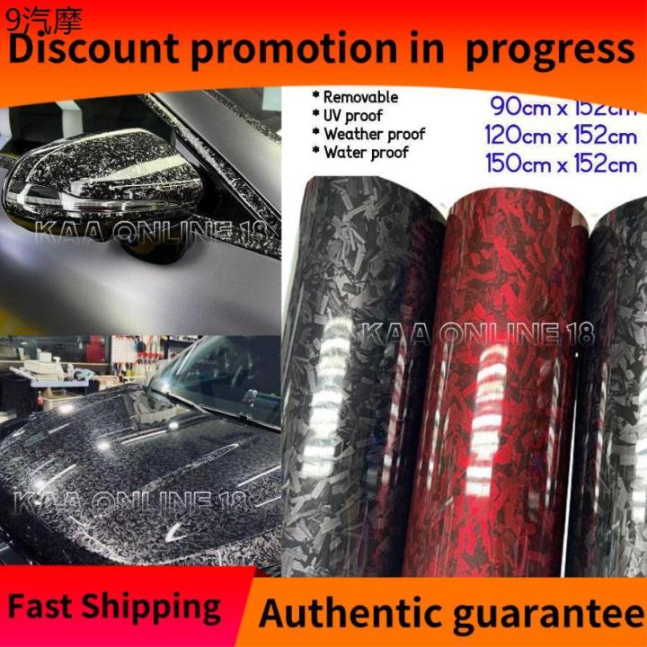 Auto Parts ☞Big Size Premium Quality Car Glossy Forged Carbon Vinyl ...