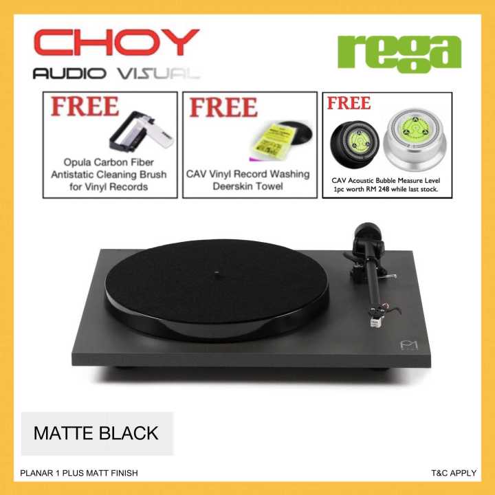 Rega Planar 1 Plus Matt Finish Turntable Made In England | Lazada