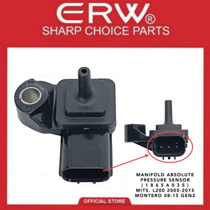 MANIFOLD ABSOLUTE PRESSURE SENSOR (1865A035) MITSUBISHI L200 2005-2015 ...