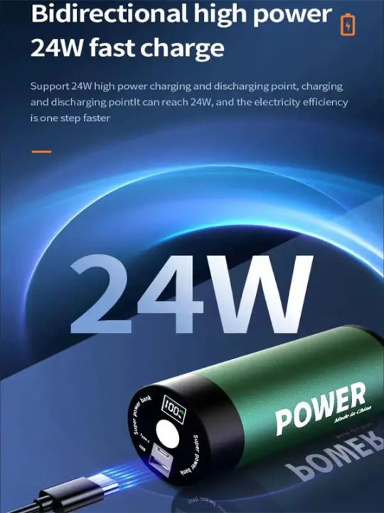 large capacity with flashlight magnetic quick charging with automatic ...