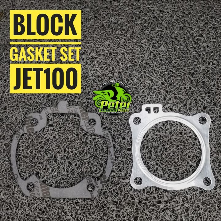 BLOCK HEAD / BASE GASKET SYM JET 100 | Lazada PH