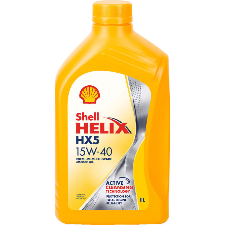 Shell Helix HX5 15W-40 Premium Multigrade Motor Oil (1 Liter) | Lazada