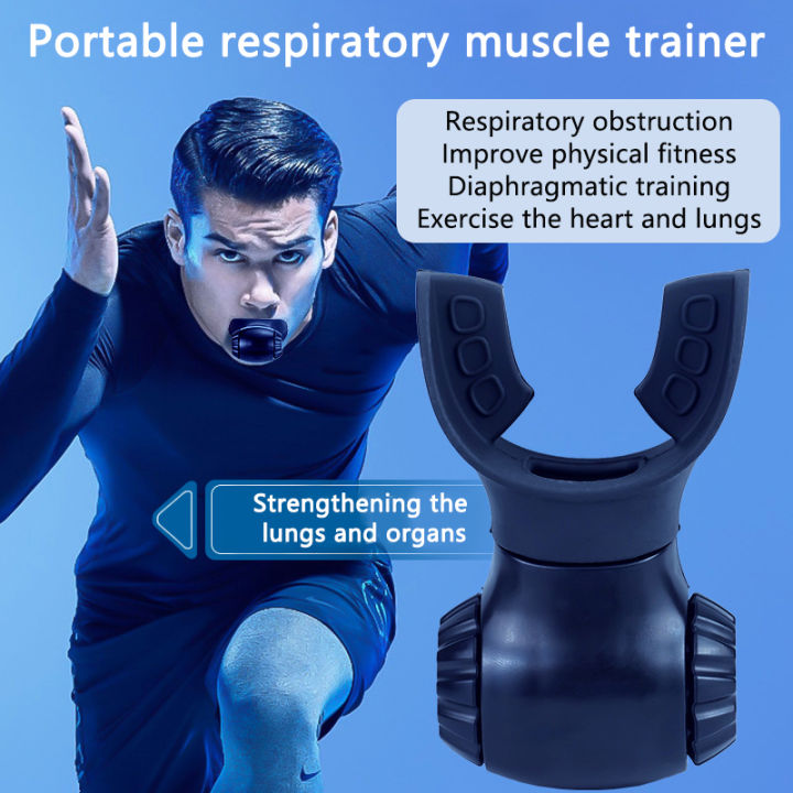 HikeHaven Breathing Trainer Lung Respirator Fitness Equipment ...
