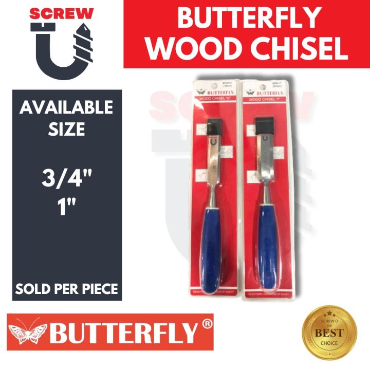 Butterfly Dyna Grip Wood Chisel (#200) | Sold per pc. | Lazada PH