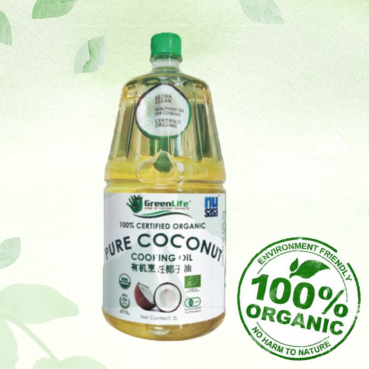 GreenLife 100% Certified Organic Pure Coconut Cooking Oil | Lazada