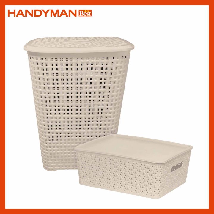 Modern Home Laundry Basket and Organizer Box - Bundle | Lazada PH