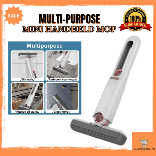 Desktop mini mop tabletop no dead corners clean bathroom foldable ...