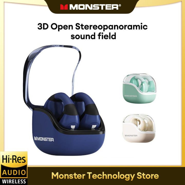 Monster XKT29 Bluetooth headset ear clip open true wireless Bluetooth 5 ...