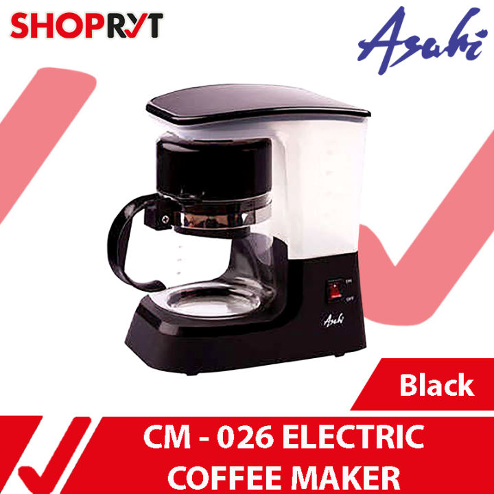 Asahi CM-026 Drip Coffee Maker (Black) 5 Cups | Lazada PH