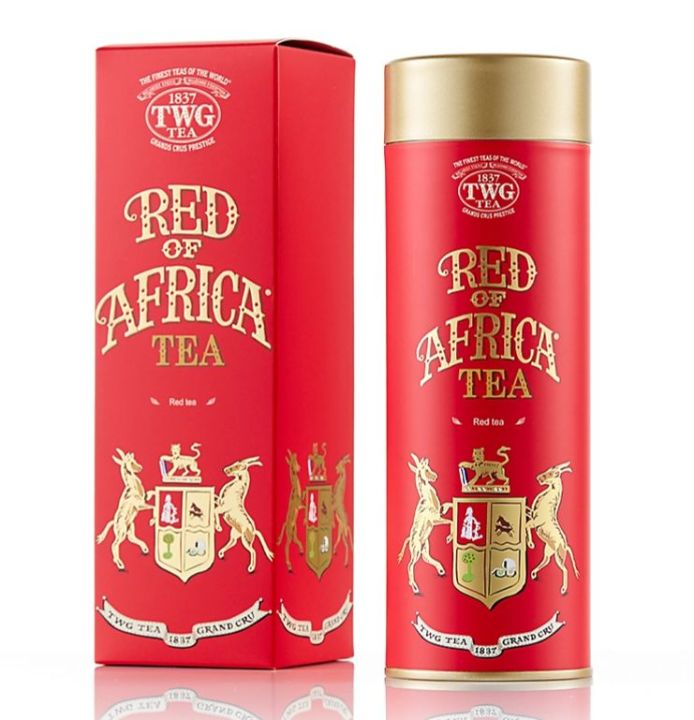 TWG Red of Africa Tea Rooibos Tea Blend Loose Leaf Tin 100g. ที ...